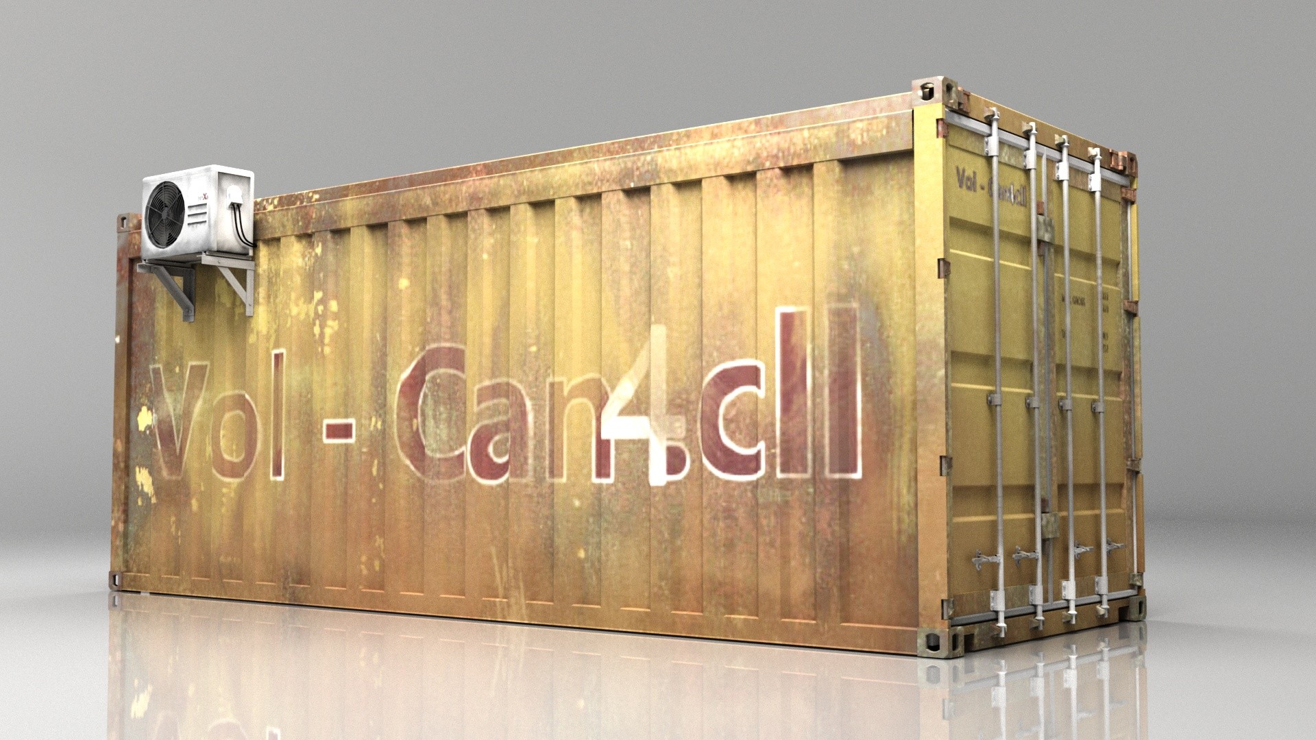 Container Free 3D Model - .max .obj .fbx .3ds .jpg .png - Free3D