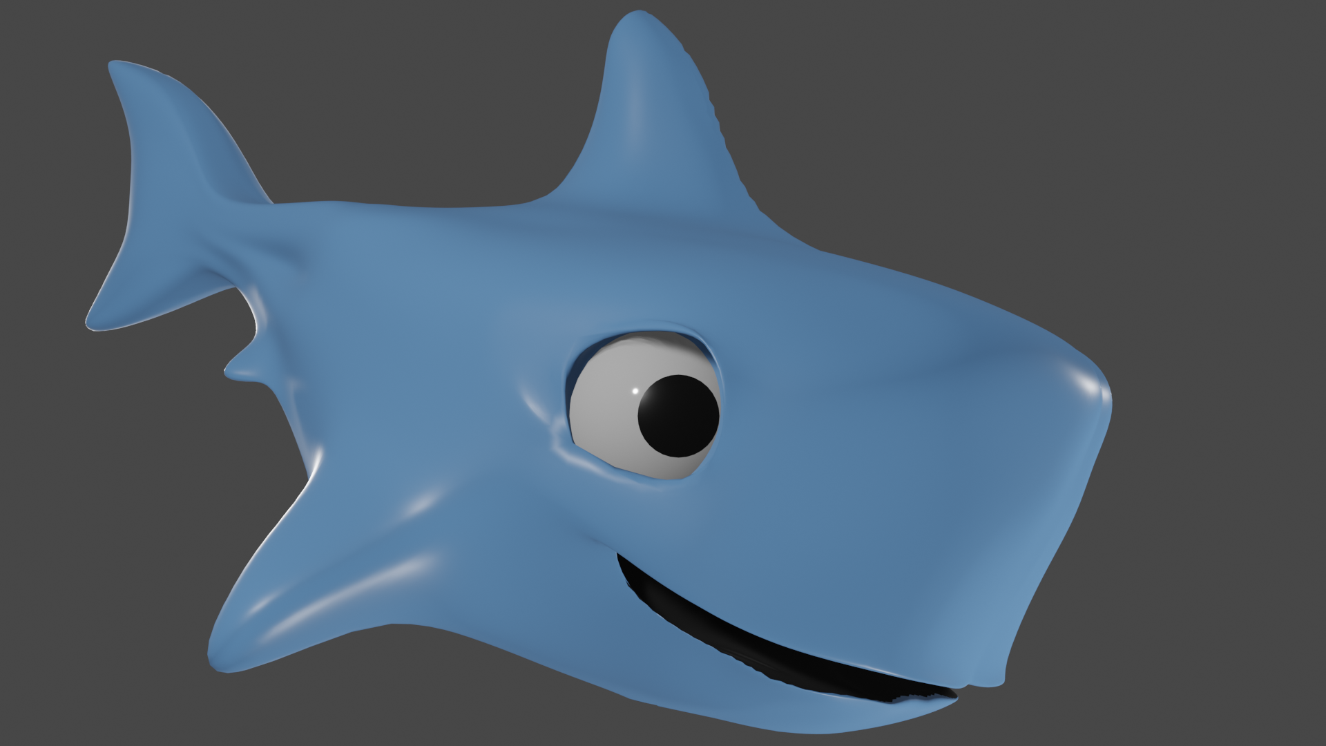 Fish Cartoon - Dio Free 3D Model - .blend .obj .stl - Free3D