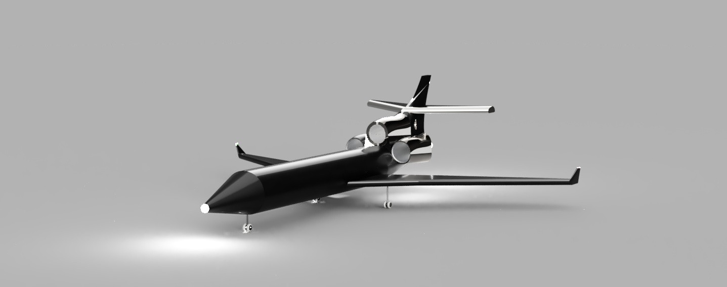 Falcon 8X Free 3D Model - .stl - Free3D