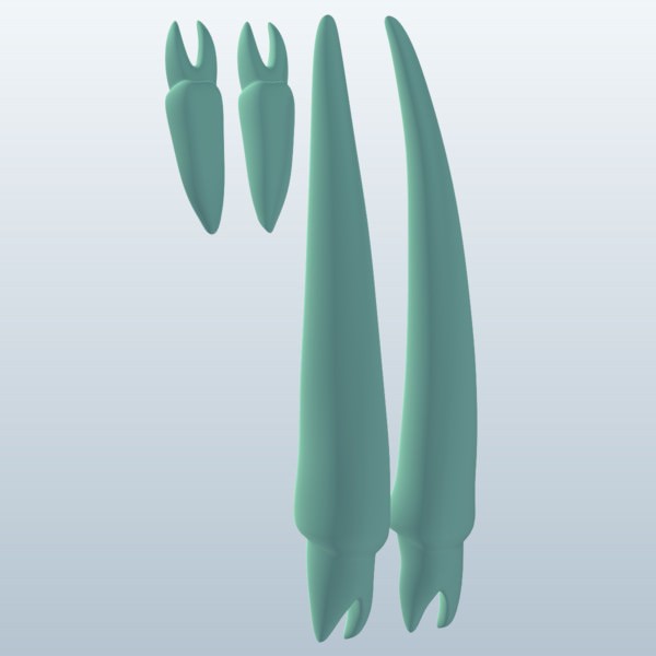 Rats tooth v2 Free 3D Model - .obj .stl - Free3D