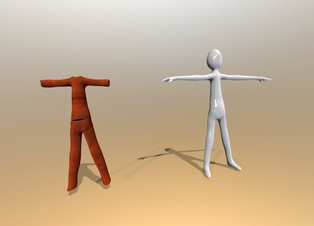 Rigged Stick Figure Free 3D Model - .3ds .obj .max .fbx - Free3D