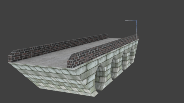 Modern Bridge Free 3D Model - .3ds .obj .dae .blend .fbx .sldprt - Free3D