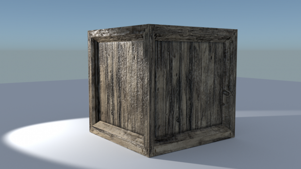 Wood box Free 3D Model - .blend - Free3D