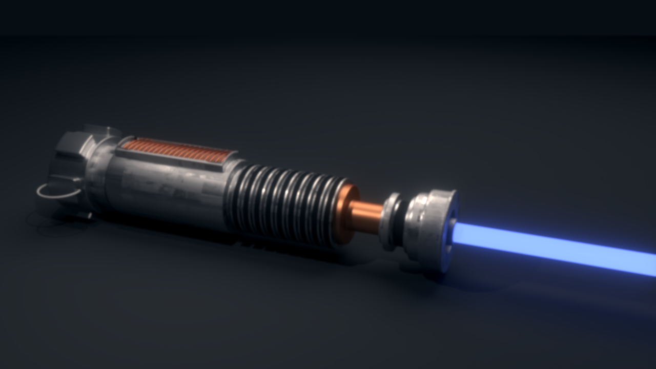Lightsaber Free 3D Model - .blend - Free3D