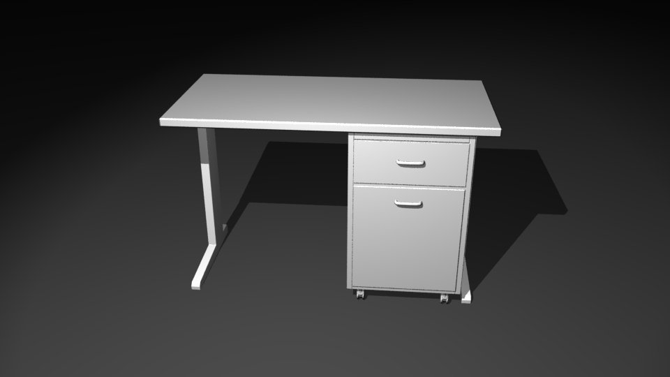 Table Free 3D Model - .obj .mb .fbx .mtl - Free3D