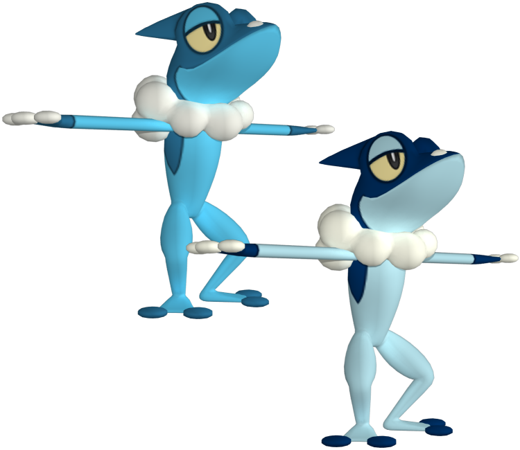 Frogadier (Pokemon) Free 3D Model - .dae .fbx - Free3D