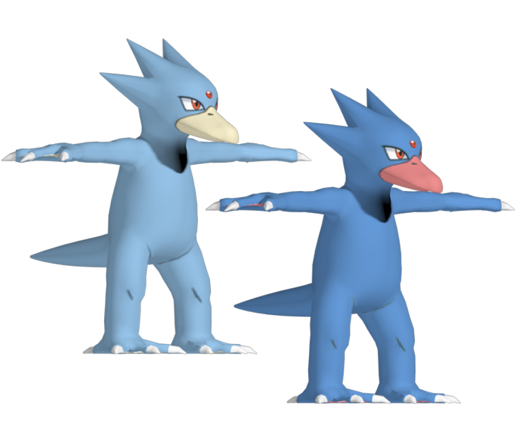 Golduck (Pokemon) Free 3D Model - .dae .fbx - Free3D