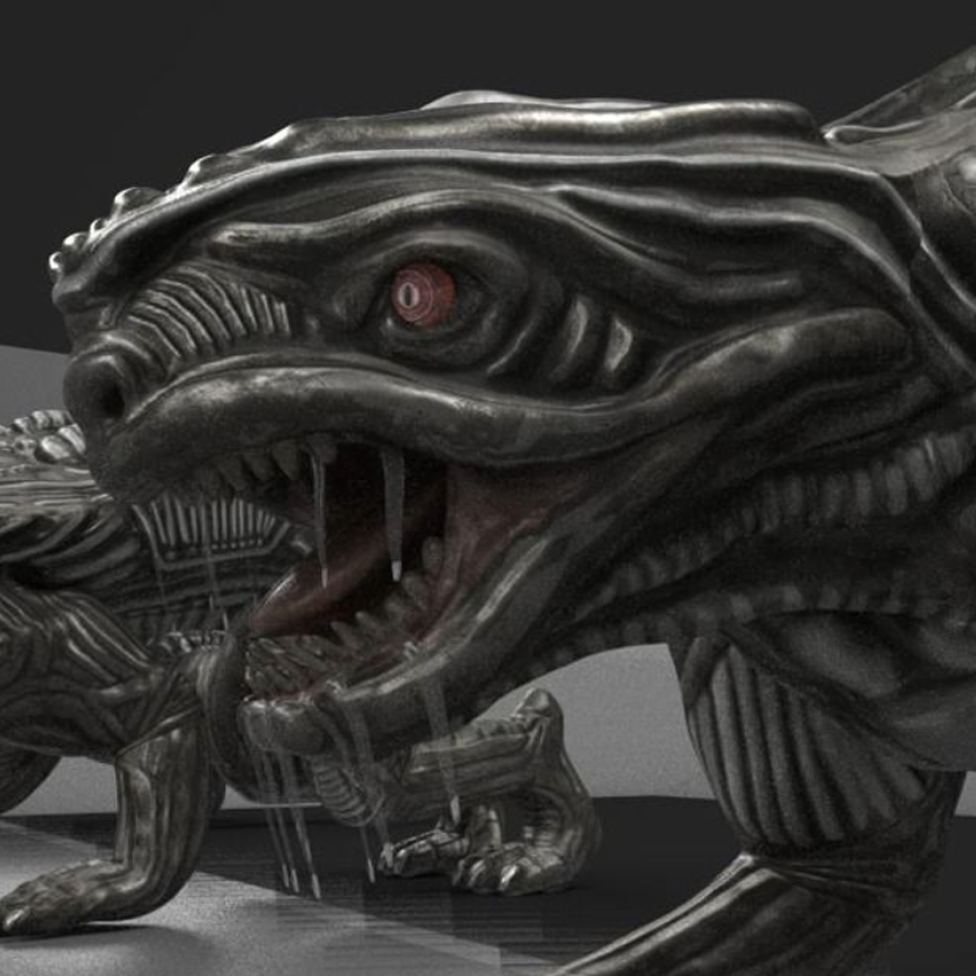 Alien Animal Free 3D Model - .dae .x .fbx .unitypackage .3ds .obj .dxf ...