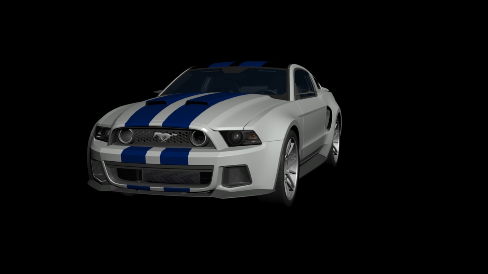 Ford Mustang GT 500 Free 3D Model - .max .c4d .obj - Free3D