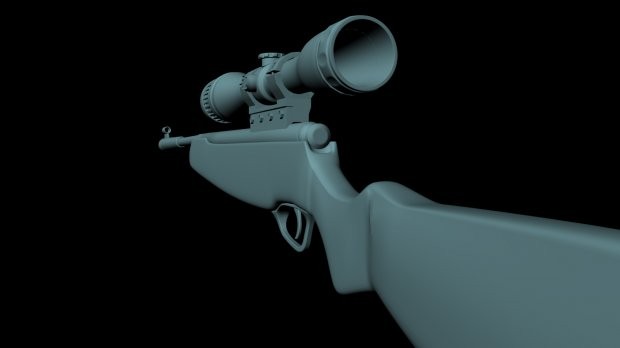 Air Rifle Free 3D Model - .ma .mb - Free3D