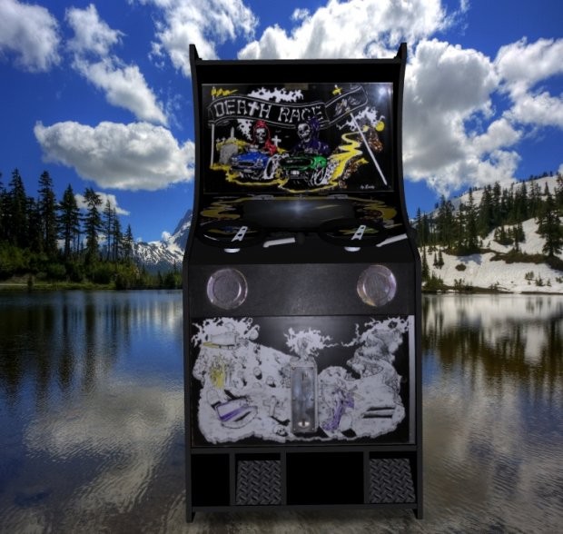 Death Race - Upright Arcade Machine Modelo 3D gratis - .3ds - Free3D