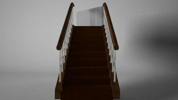 Stairs Free 3D Model - .3ds .obj .c4d - Free3D
