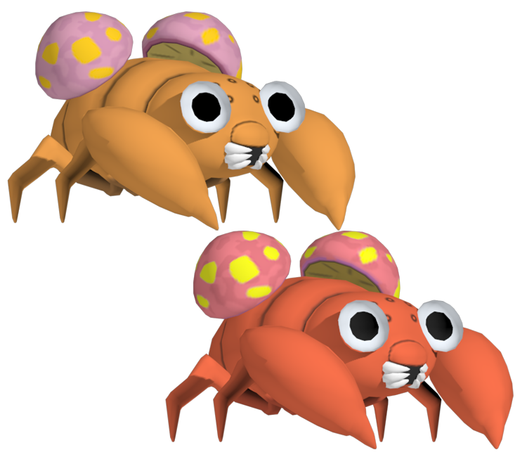 Paras (Pokemon) Free 3D Model - .dae .fbx - Free3D