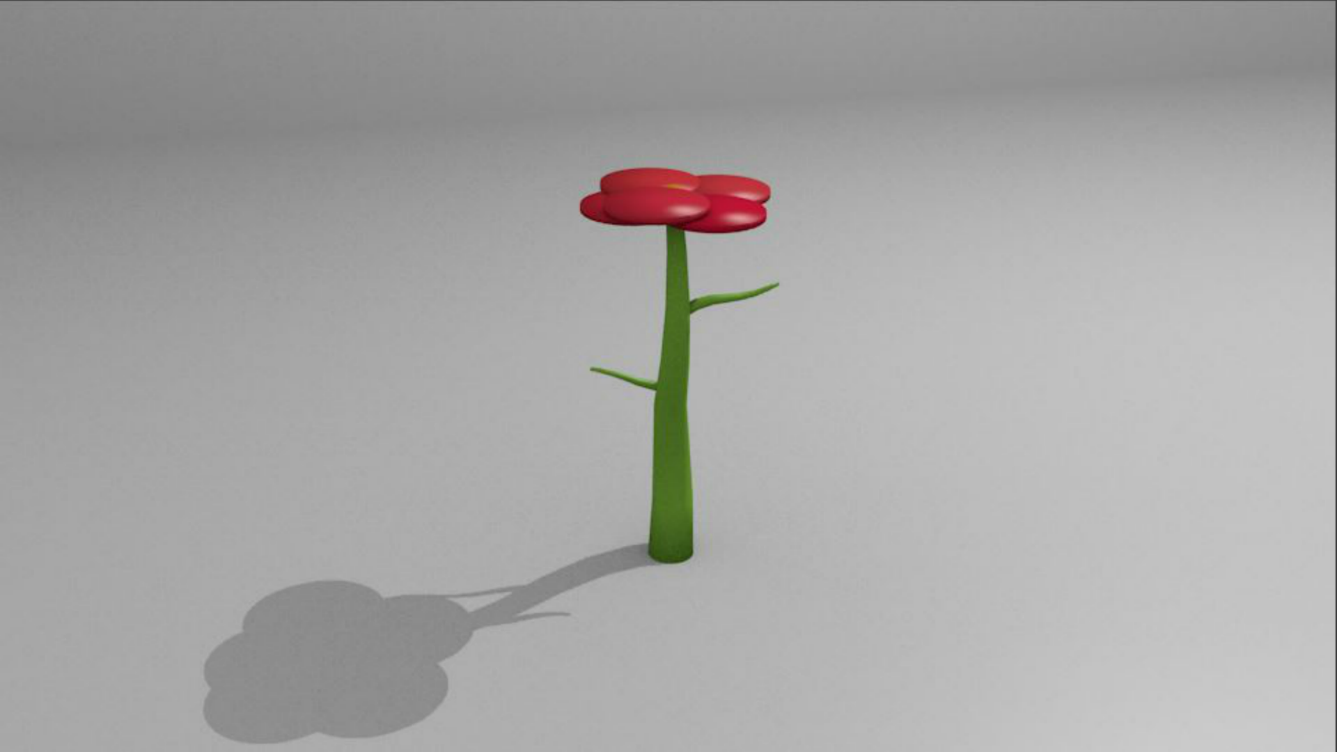 Low poly flower Free 3D Model - .fbx - Free3D