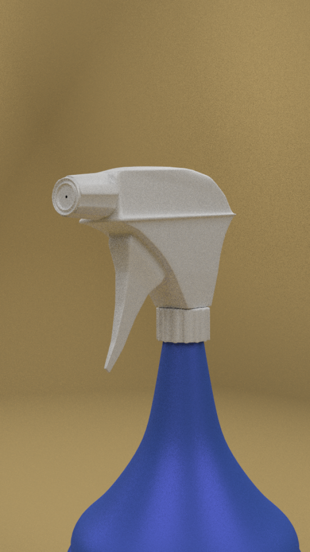 Water spray Free 3D Model - .3ds .obj .dae .blend .mtl .stl - Free3D