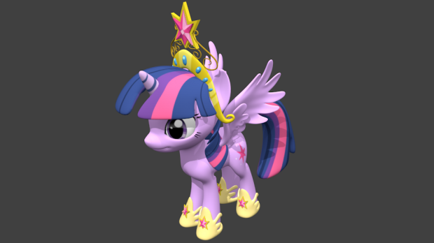 Twilight Sparkle Free 3D Model - .obj - Free3D