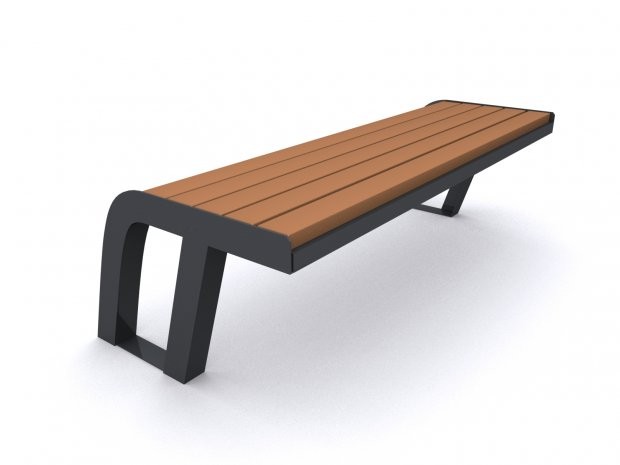 Street Bench Free 3D Model - .3ds - Free3D