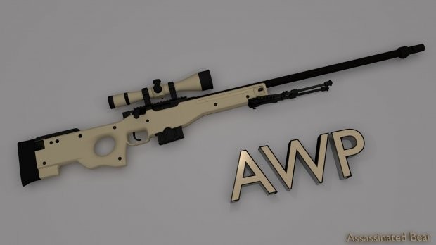 Enhanced AWP Free 3D Model - .obj - Free3D