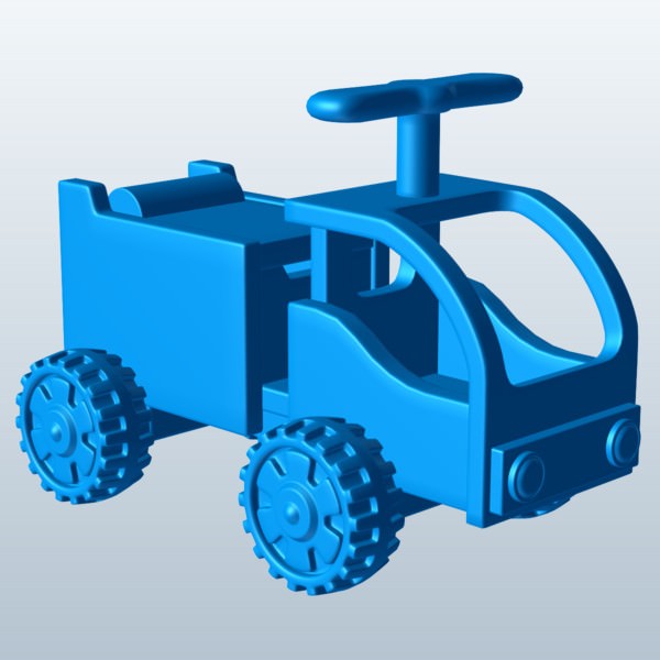 Fire Engine v1 Free 3D Model - .obj .stl - Free3D