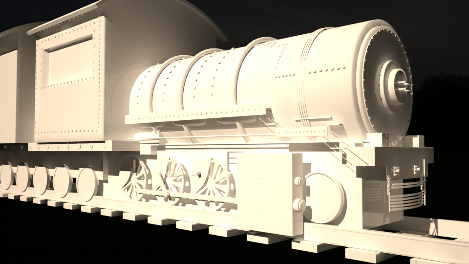 Train Free 3D Model - .autodesk .maya - Free3D