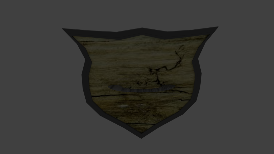 Steel Framed Wooden Shield Free 3D Model - .blend - Free3D