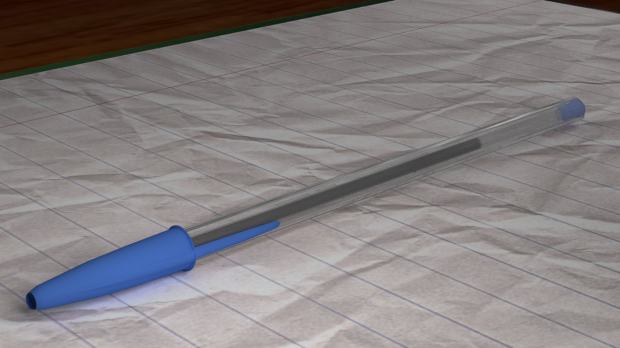 Pen Free 3D Model - .obj .blend - Free3D