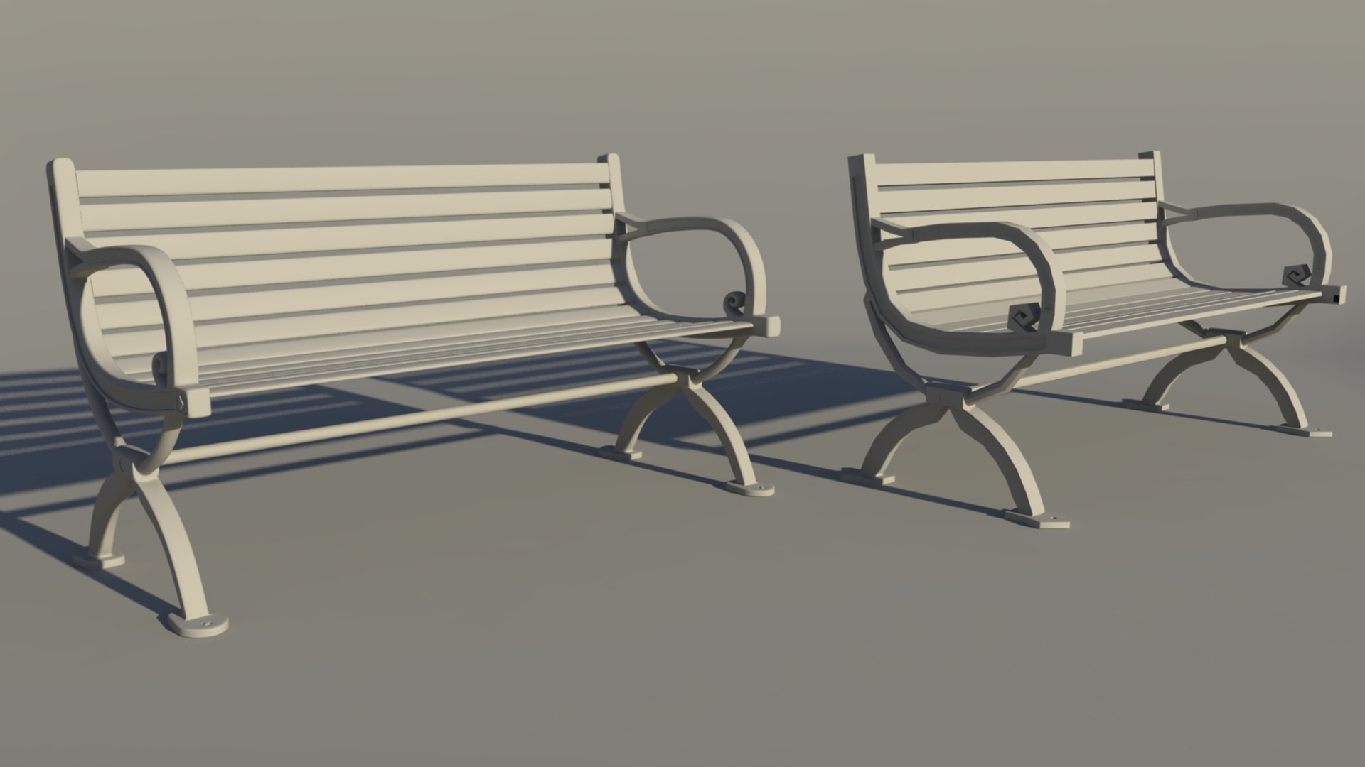 Bench Free 3D Model - .obj .fbx - Free3D