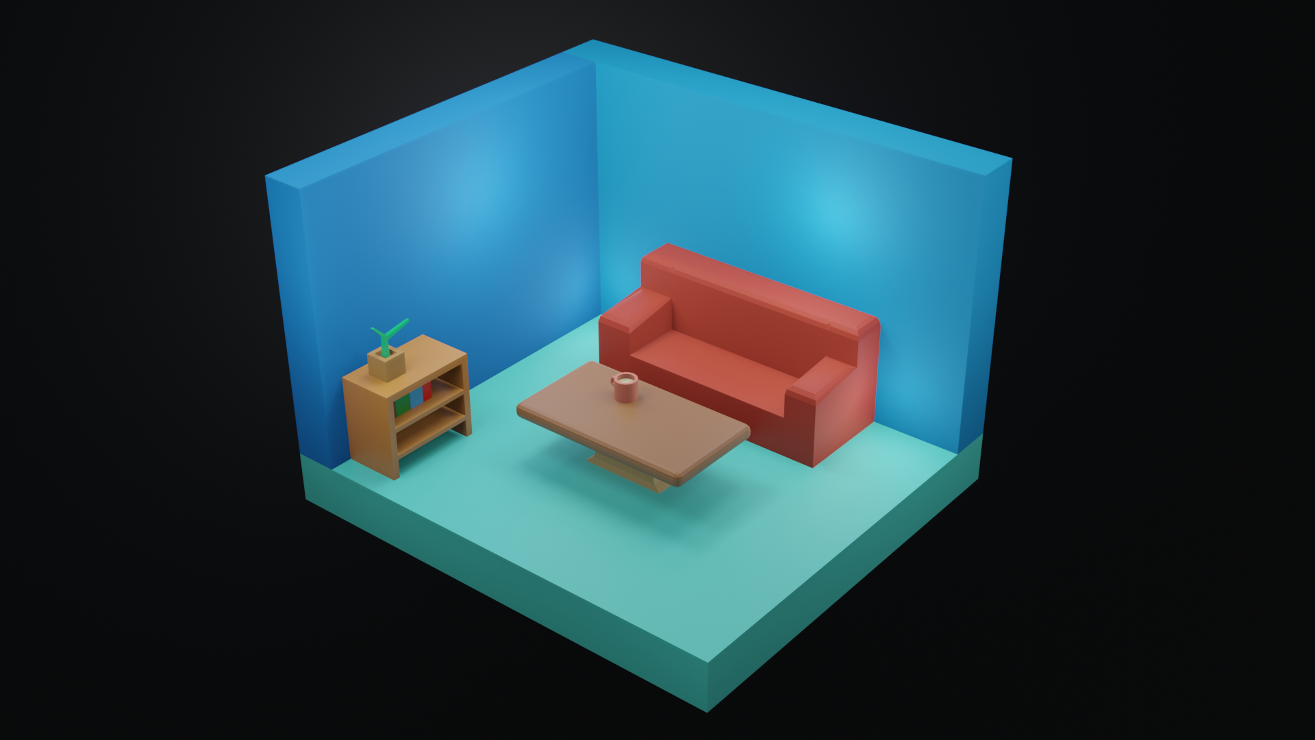 Guest Room Free 3D Model - .obj .fbx - Free3D