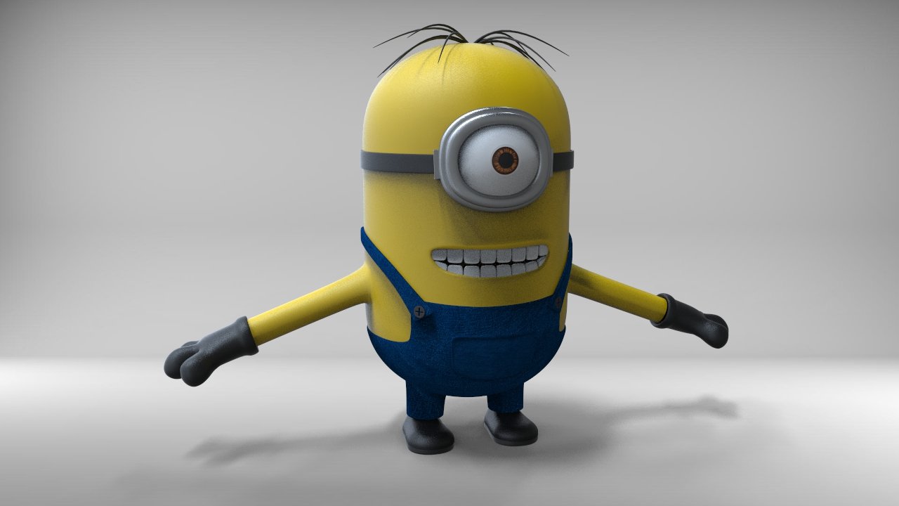 Minion Free 3D Model - .ma .fbx - Free3D