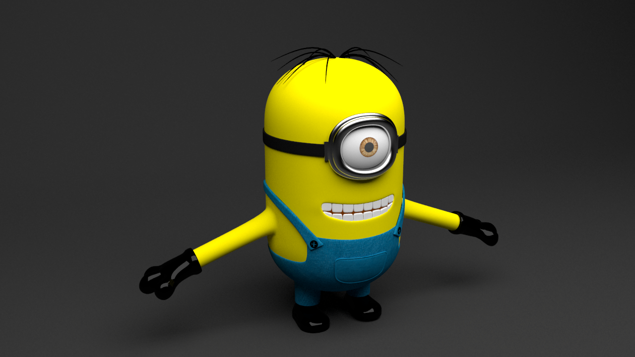 Minion Free 3D Model - .ma .fbx - Free3D