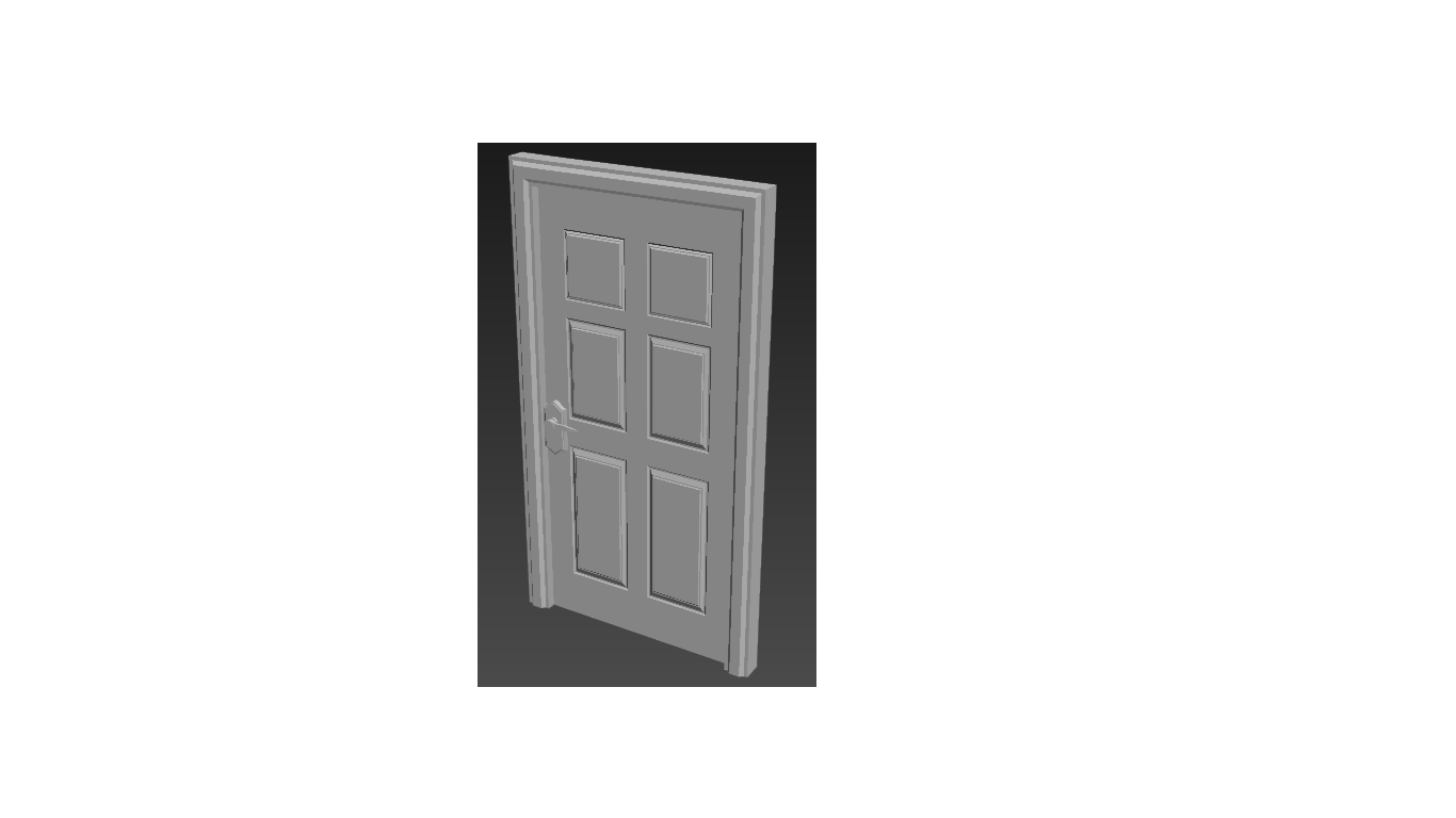 Door Free 3D Model - .max .fbx - Free3D