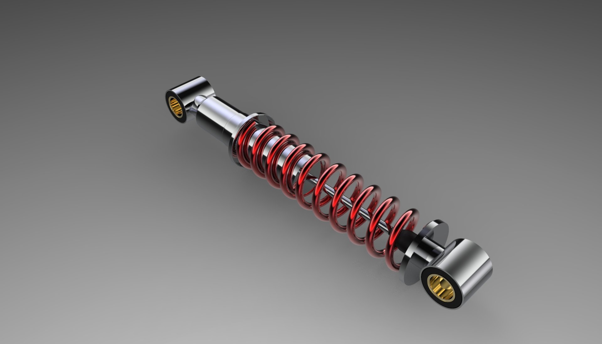 Shock Absorber Free 3D Model - .obj - Free3D
