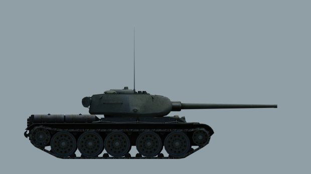Prototype T-44-85 Free 3D Model - .obj .max .dds - Free3D