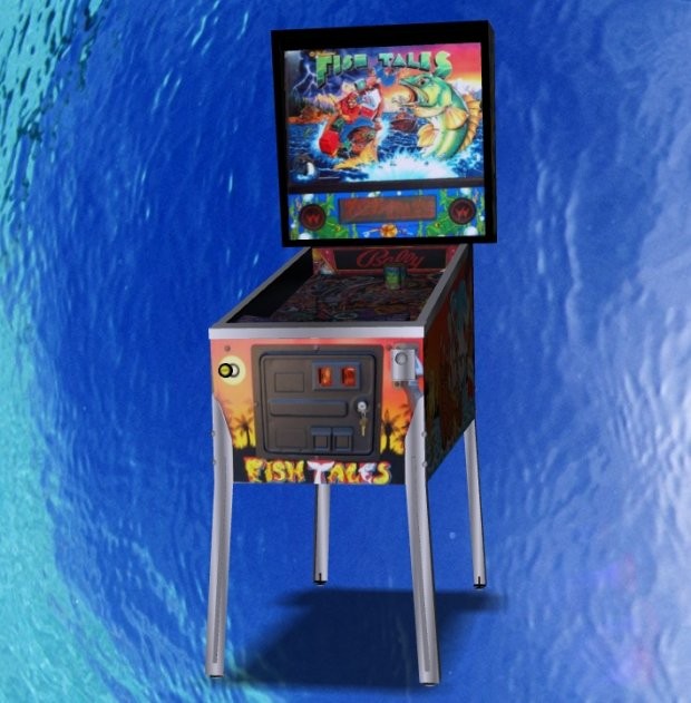 Fish Tales - Pinball Machine Free 3D Model - .3ds - Free3D