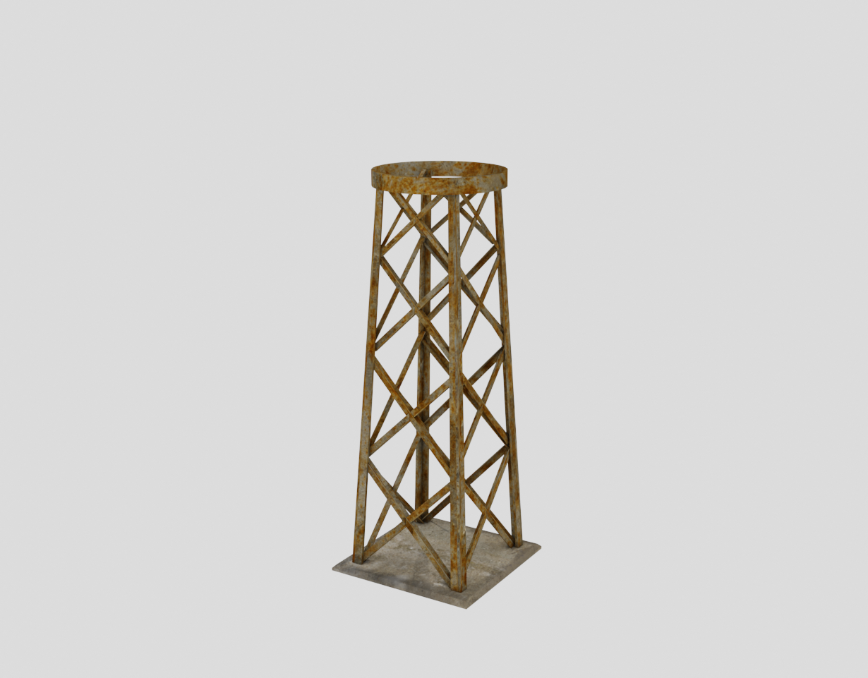 Radio Tower Free 3D Model - .blend .obj .fbx .abc - Free3D