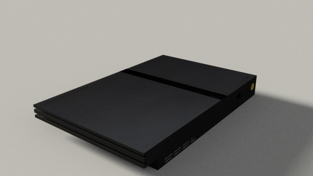 Playstation 2 Slim 免费的3D模型 - .obj .blend .mtl - Free3D