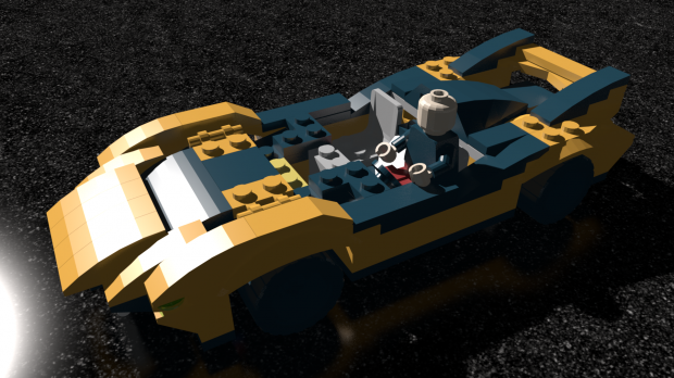 LEGO Car Free 3D Model - .3ds .obj .mtl - Free3D