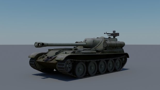 SU-101 «Uralmash» Free 3D Model - .obj .max .dds - Free3D