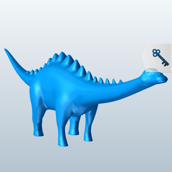 Diplodocus v1 Free 3D Model - .obj .stl - Free3D