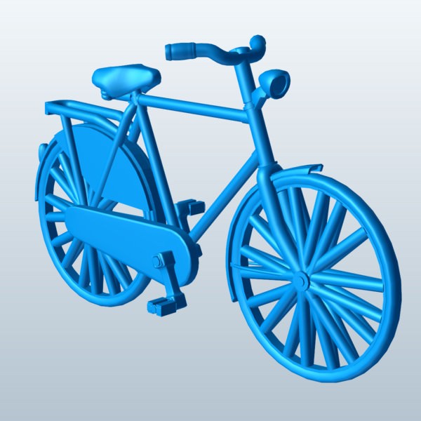 Opafiets v1 Modelo 3D gratis - .obj .stl - Free3D