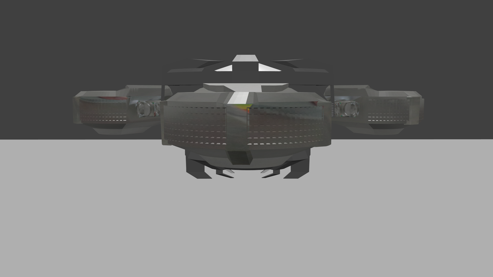 Mother ship (alien space ship) Free 3D Model - .blend .obj .fbx .3ds ...
