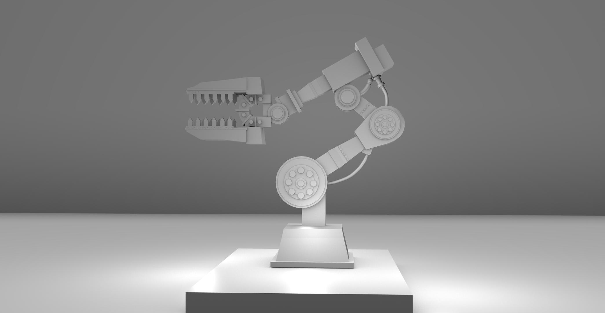 Industrial Machine Free 3D Model - .blend .fbx - Free3D