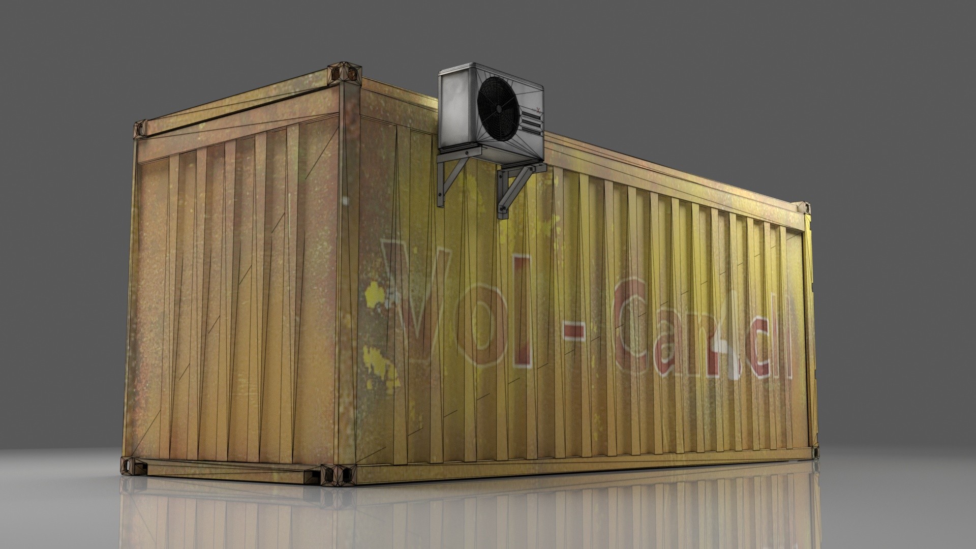 Container Free 3D Model - .max .obj .fbx .3ds .jpg .png - Free3D