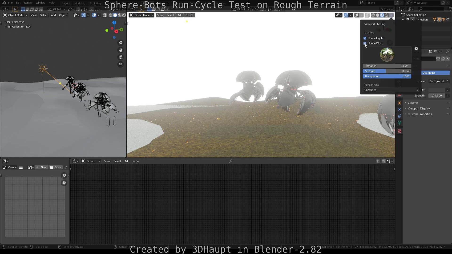 Sphere-Bots Run-Cycle Test on Rough Terrain Free 3D Model - .png .jpg ...