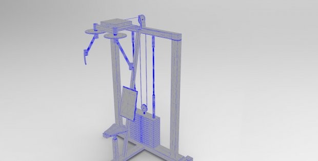 Butterfly Training Machine Free 3D Model - .obj .mb .fbx - Free3D