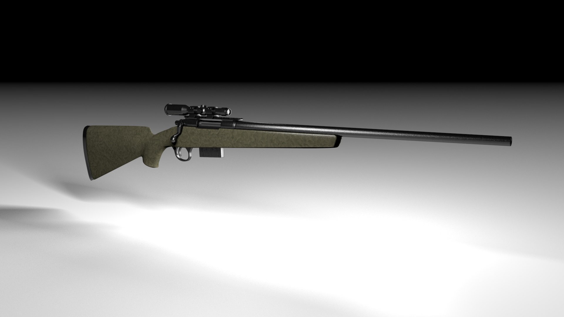 Sniper Rifle Free 3D Model - .obj .c4d - Free3D