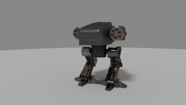 Robot Free 3D Model - .obj .blend - Free3D