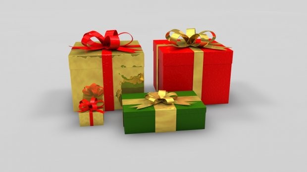 Christmas gift boxes Free 3D Model - .c4d - Free3D