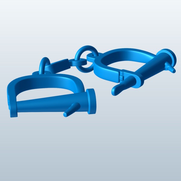 Medieval Shackles v1 Free 3D Model - .obj .stl - Free3D