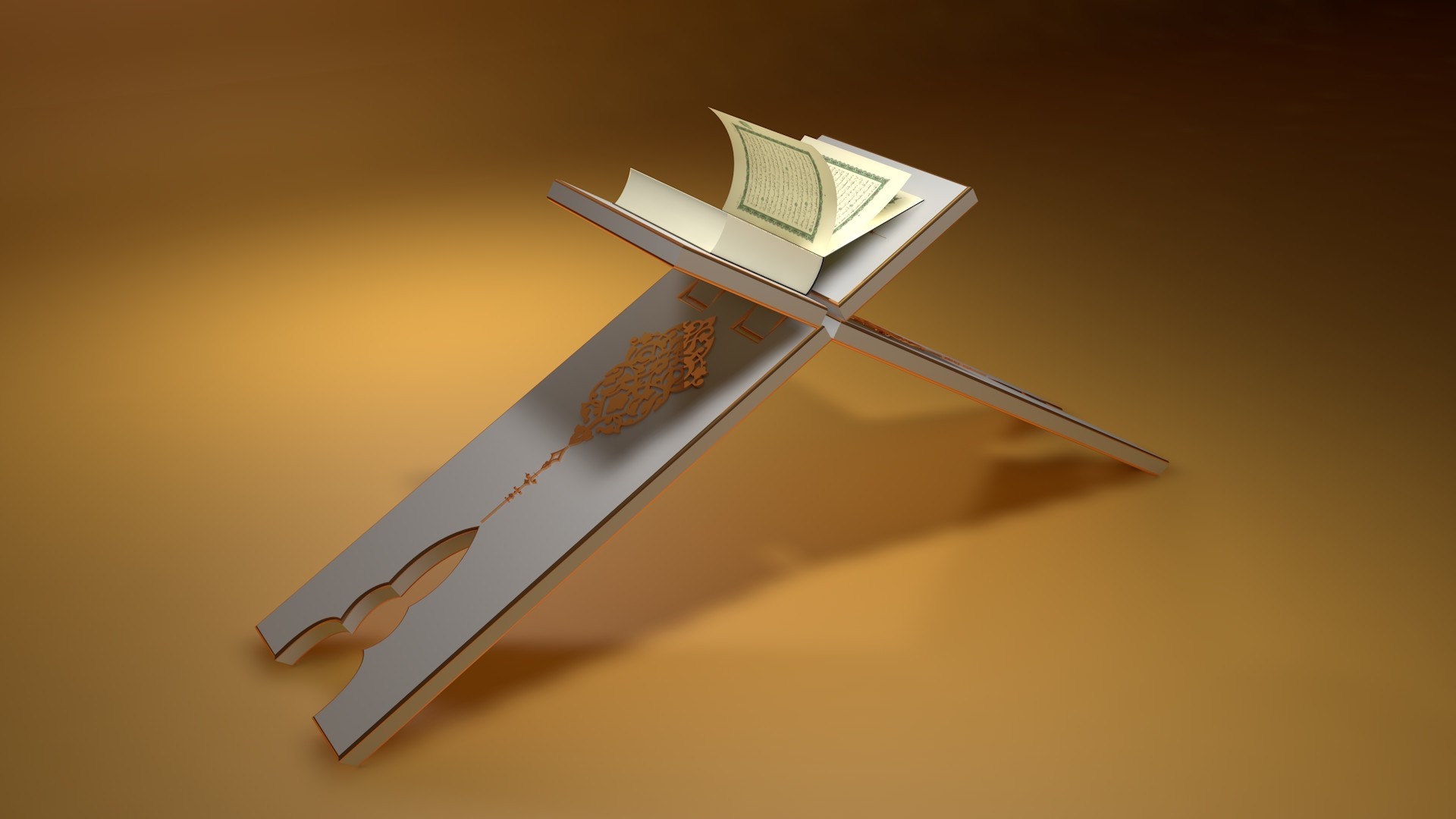 Quran Free 3D Model - .c4d .3ds .fbx .obj - Free3D